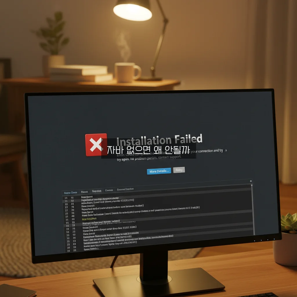 마인크래프트 자바 설치 오류 (JDK) - 비즈클래스