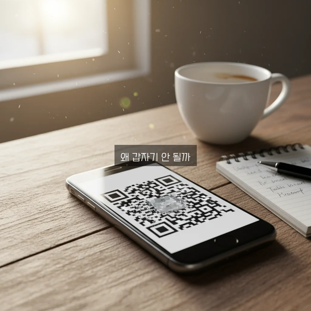 QR코드 스캔 안됨 및 인식 불량 - 비즈클래스