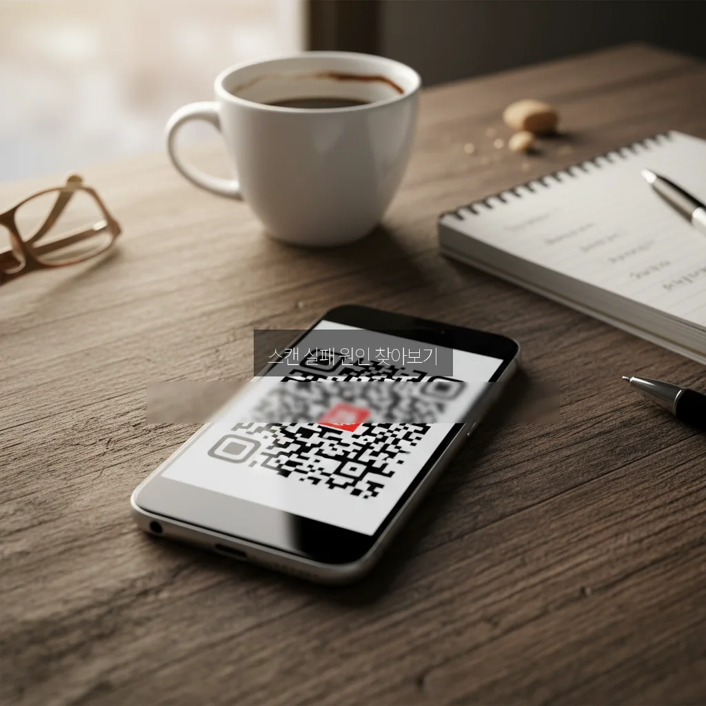 QR코드 스캔 안됨 및 인식 불량 - 비즈클래스